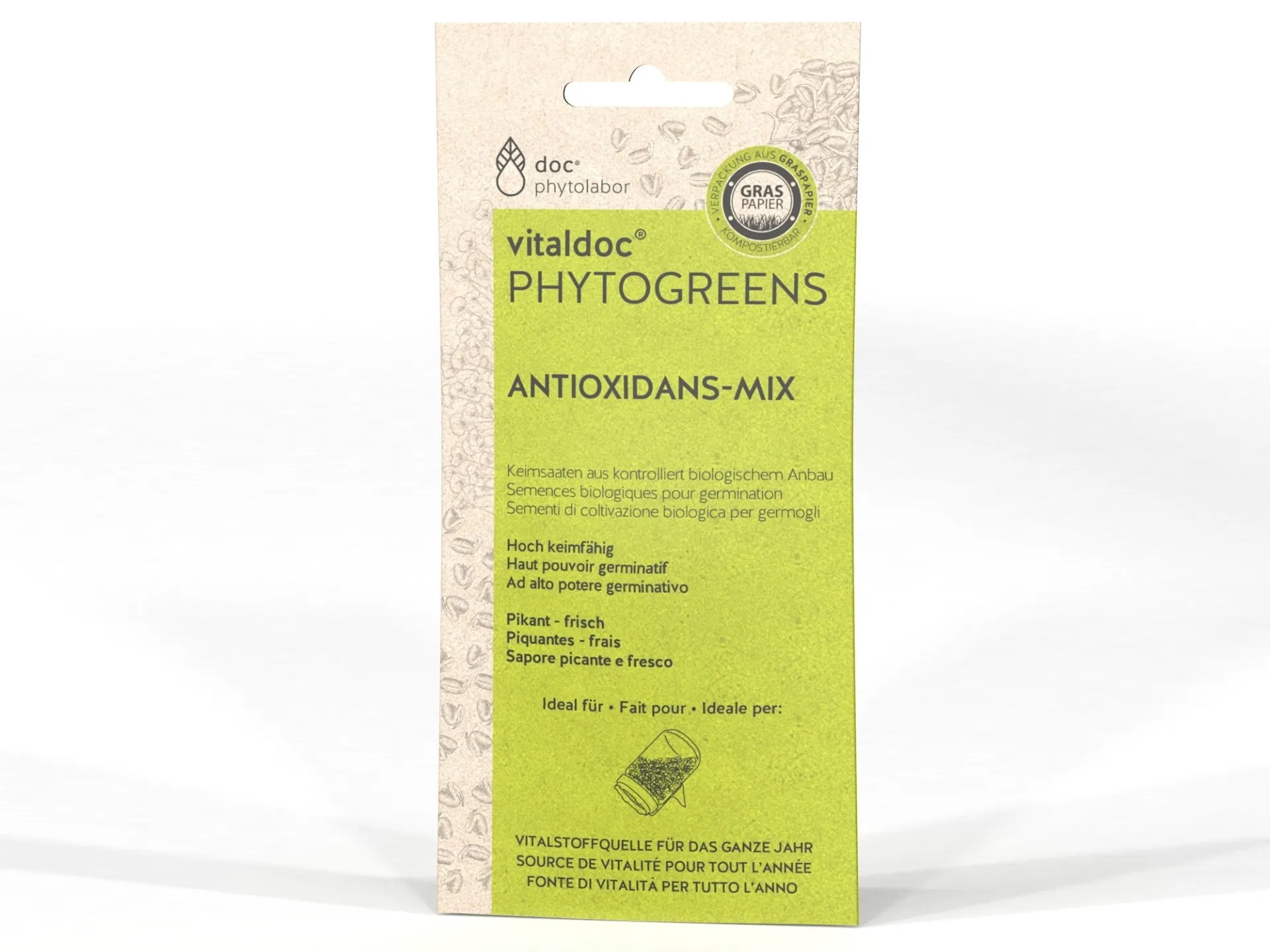 Antixoidans-Mix Keimsaat bio - Heilkräuter-Shop Kräuter Crämer